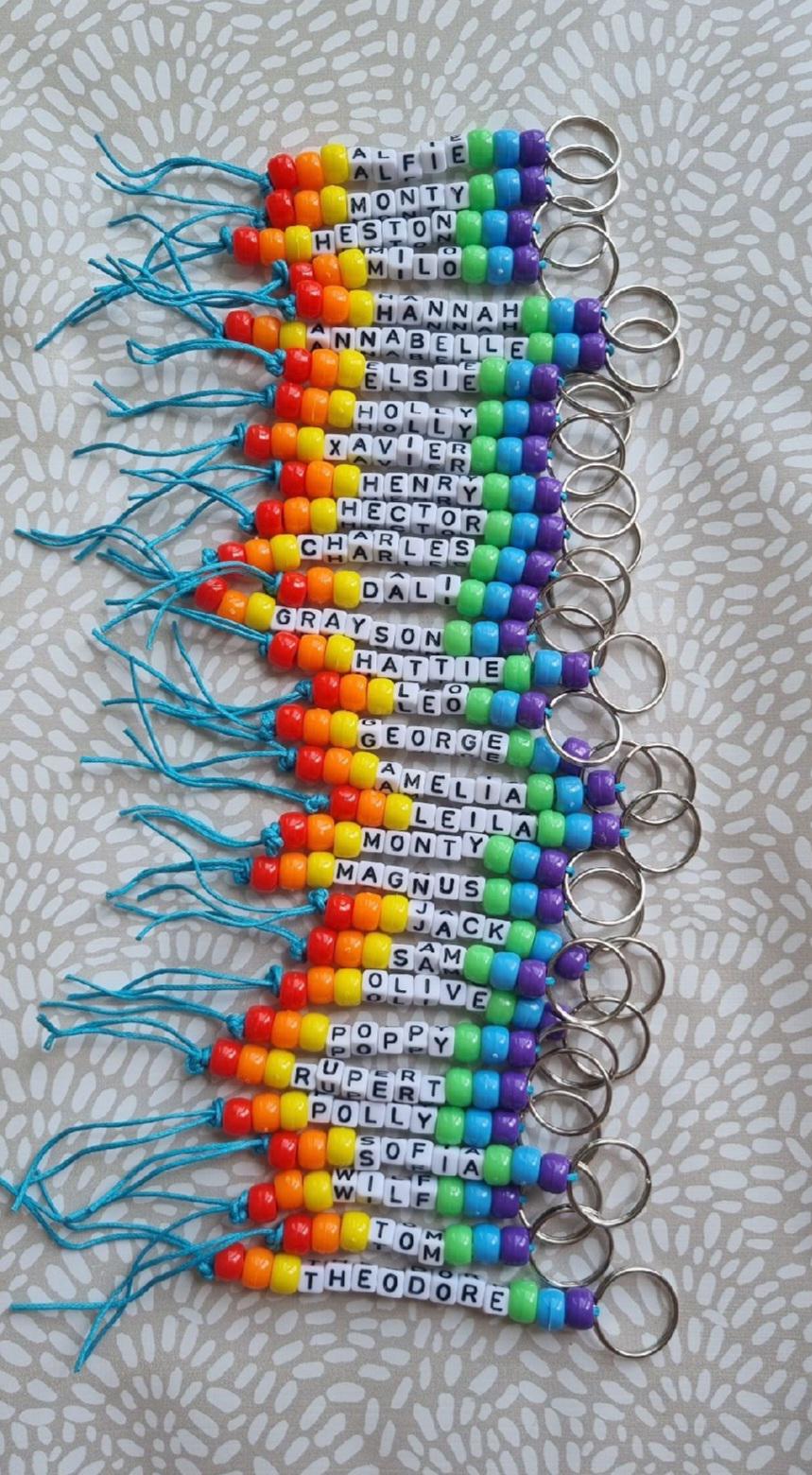 End of Year/christmas Student Class Gift Keyrings - Personalized ...