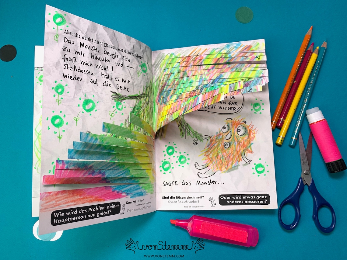 Ein Pop-up Buch zum Selbermachen: POP-IT-YOURSELF - Etsy.de
