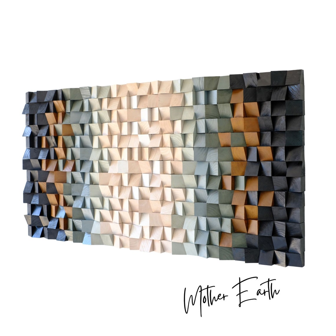 Mother Earth Handmade Wooden Wall Art Home Decoration - Etsy