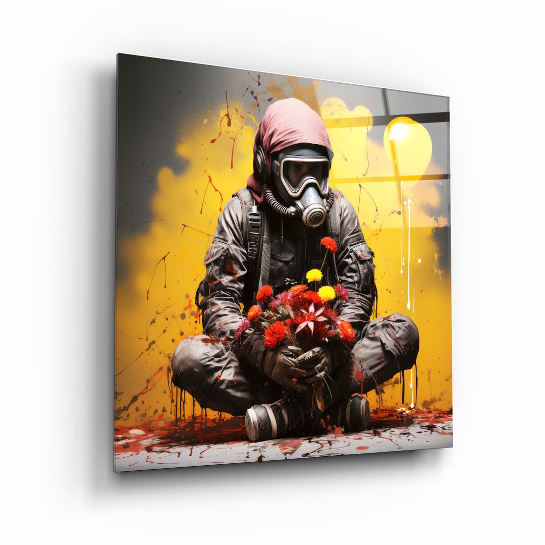 Lonely Lover - Glass Printing Wall Art - Home Decoration - Interior ...