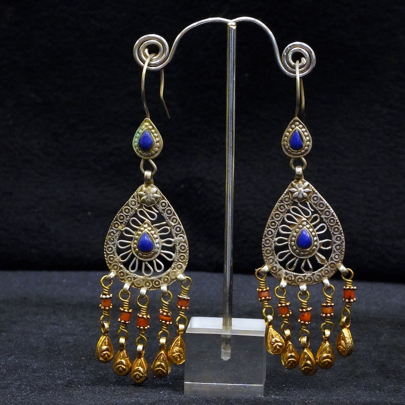 Uzbekistan Jewelry Earrings - Etsy