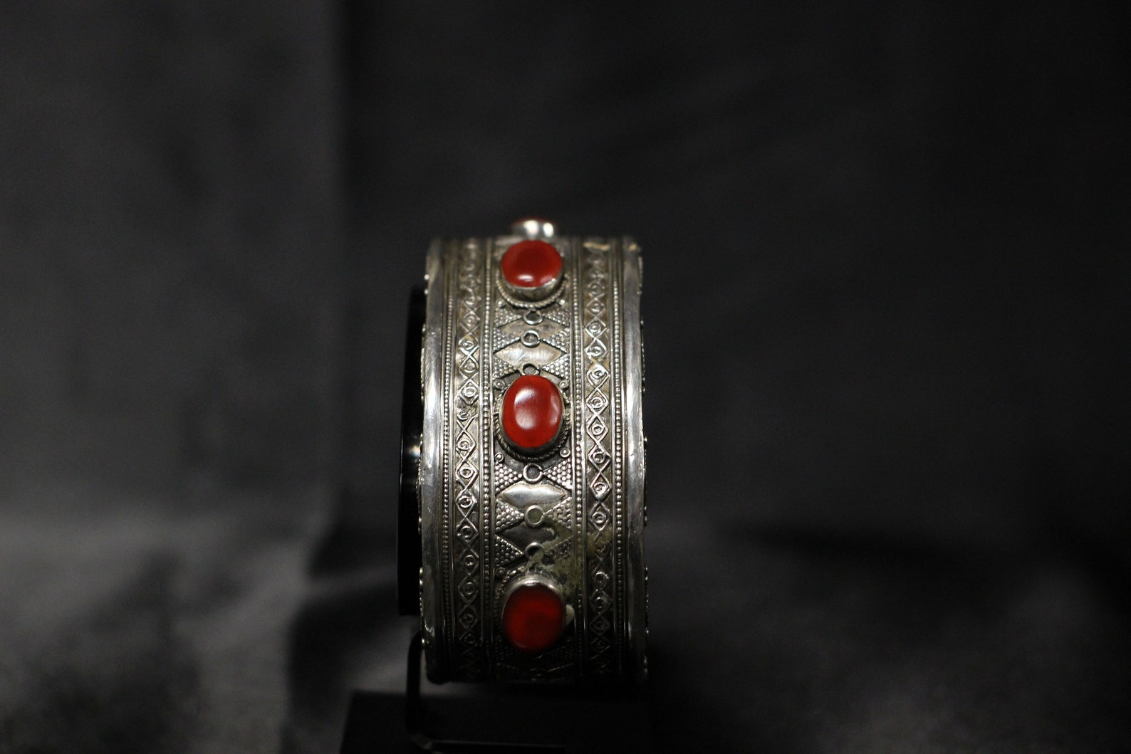 Vintage Bukhara Tribe Uzbekistan Silver Cuff Bracelet Handmade | Etsy