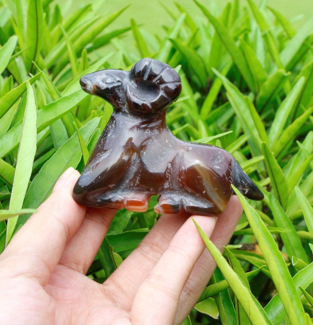 Old Suleimani Agate Carved Ram From Afghanistan - Etsy