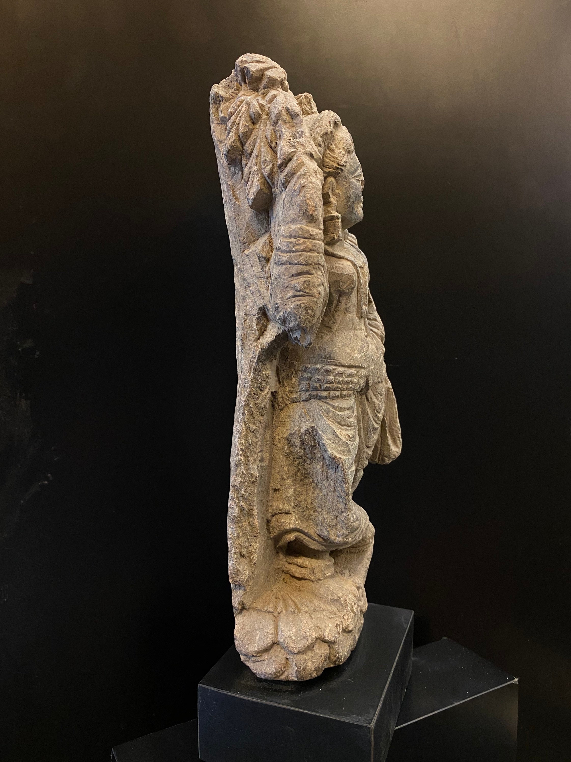 Old Ancient Gandhara Statue - Etsy