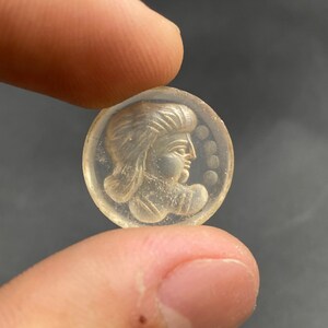 Real Authentic Old Carved Roman Emperor Alexander the Great, Stamp ...