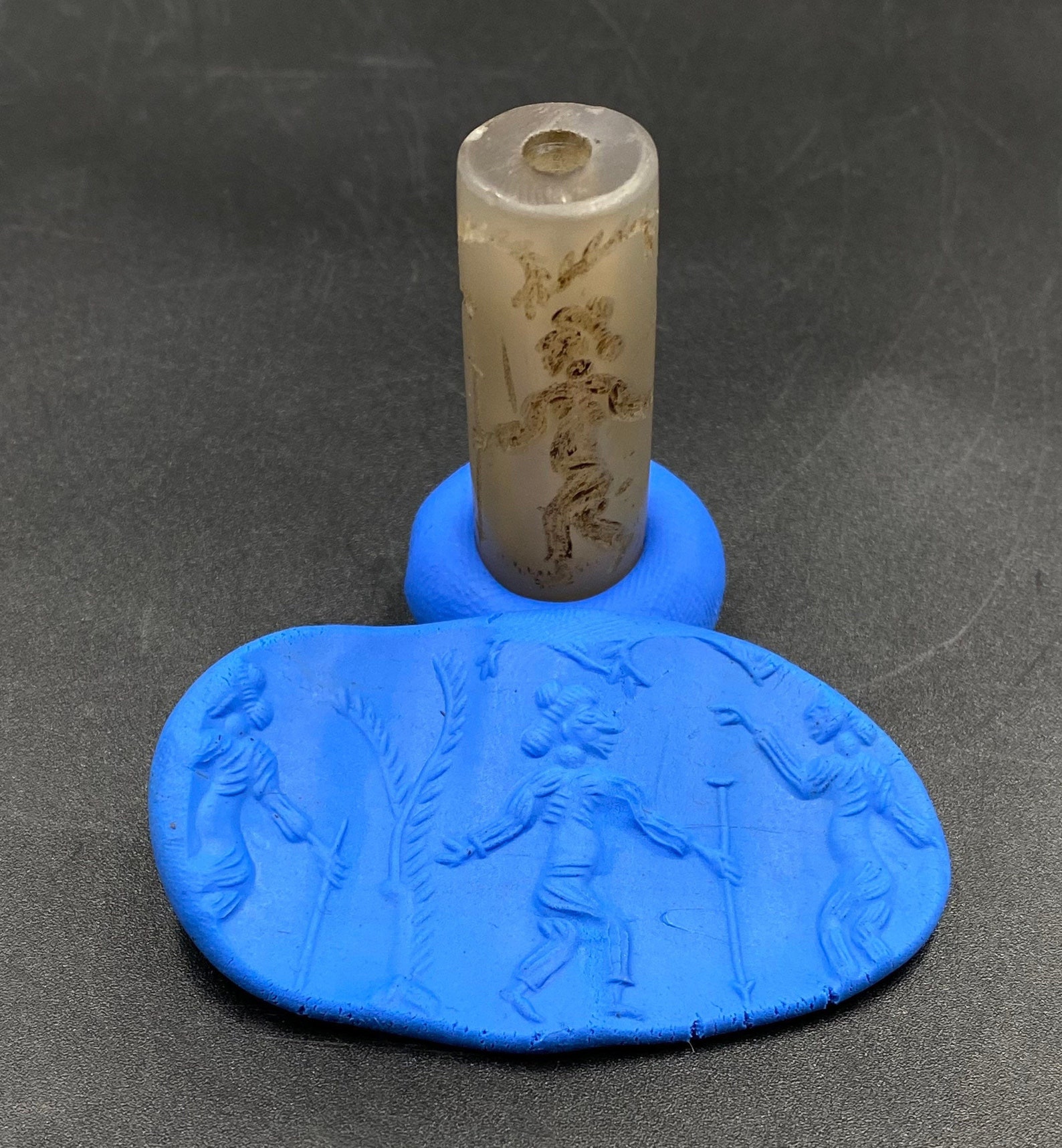 Old Indus Valley Ancient Carved on Agate Stone Intaglio - Etsy