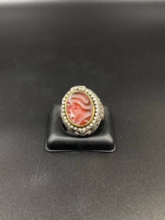 Very Unique Old Carved Roman Face On Carnelian Stone … - Gem