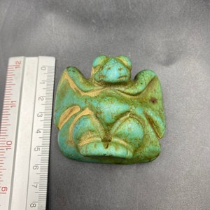 Very Beautiful Chinese Bat Symbol in Turquoise Pendant Bead Xianfeng ...
