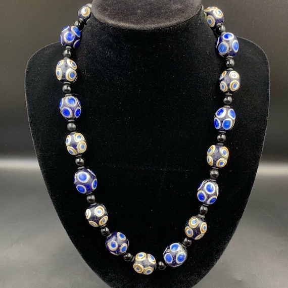 RARE!!!! Old Blue Phoenician Beads/Roman Glass Beads … - Gem