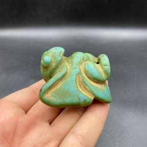 Very Beautiful Chinese Bat Symbol in Turquoise Pendant Bead Xianfeng ...