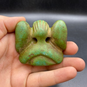 Very Beautiful Chinese Bat Symbol in Turquoise Pendant Bead Xianfeng ...