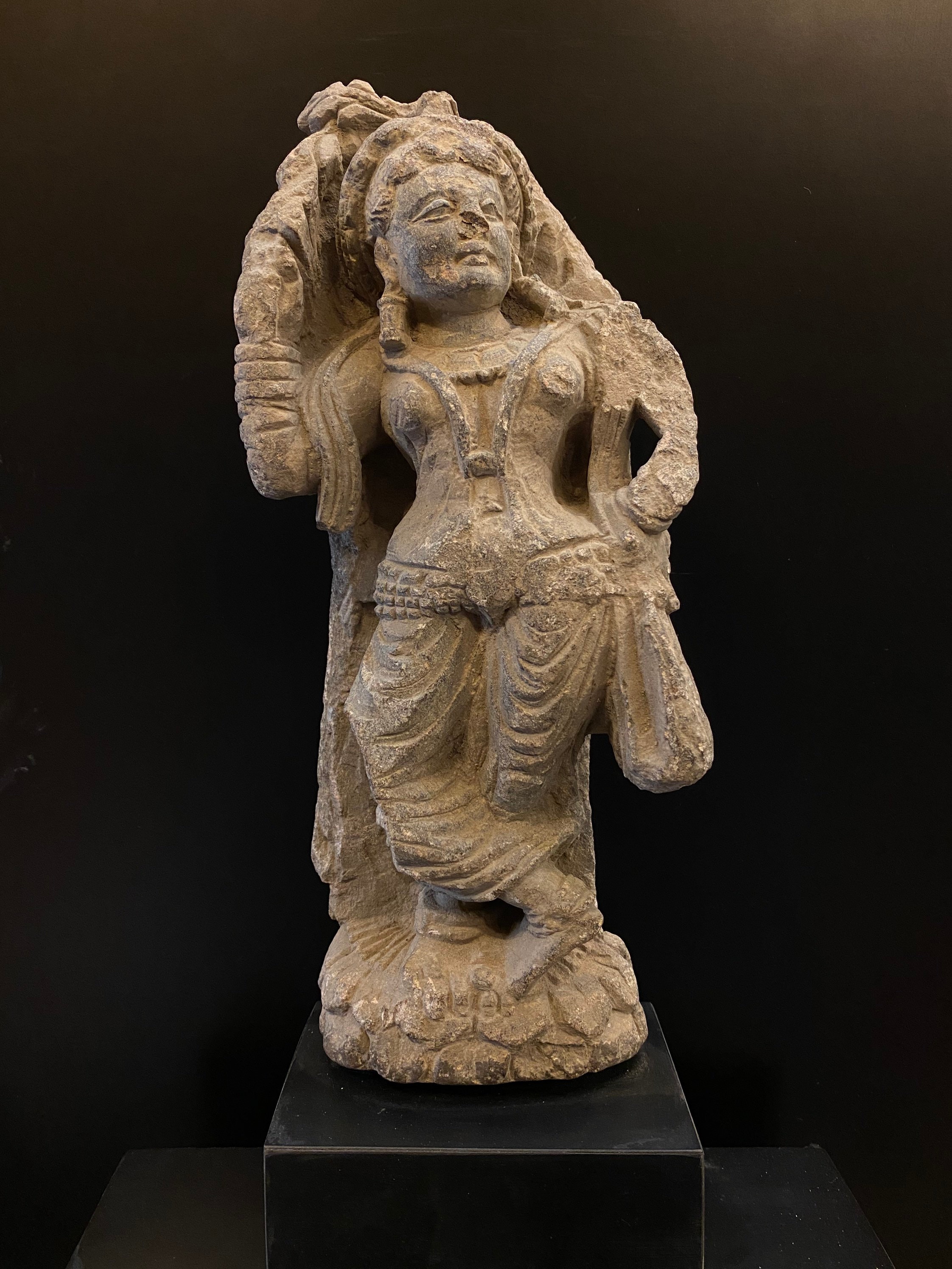 Old Ancient Gandhara Statue - Etsy