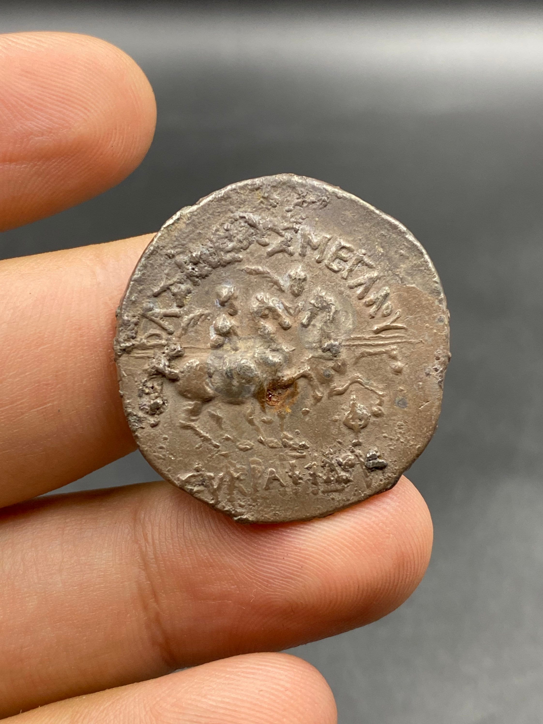 Old Roman Greek Solid Silver Coin Unique Coin Collectible - Etsy