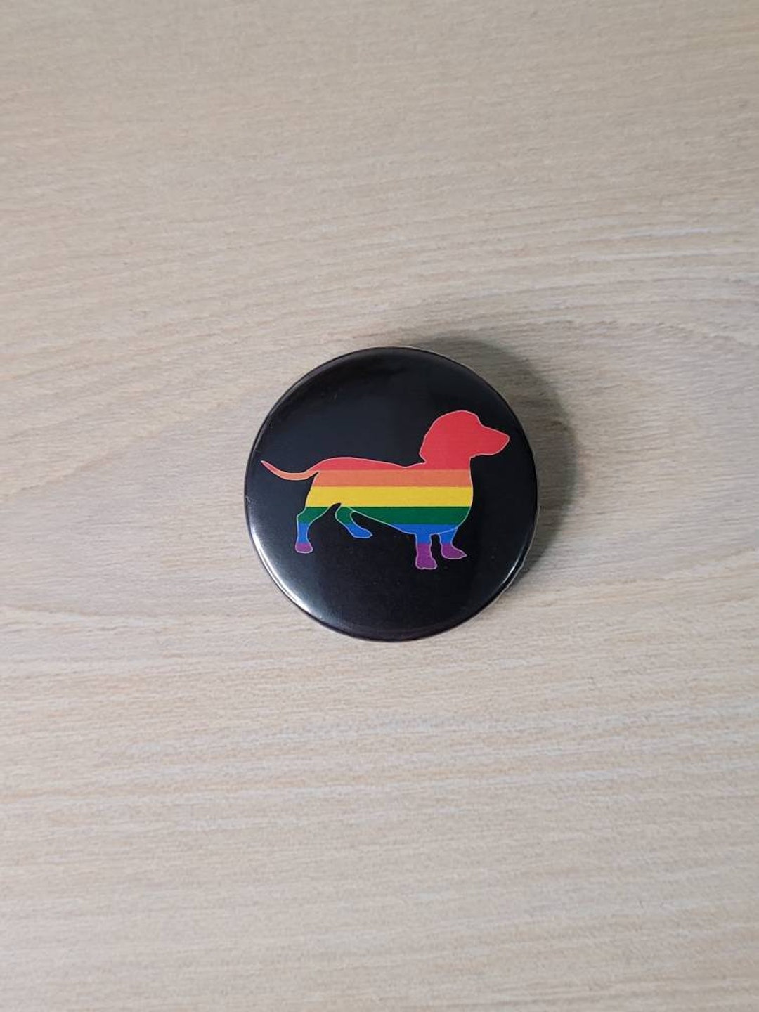 Pride Dachshund Badges - Etsy