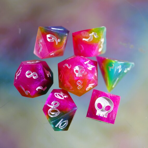 Stardew Valley Dice Prismatic Shard Dice DND Dice 7 - Etsy