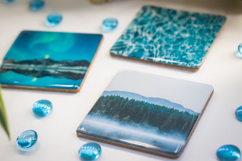 Handmade Resin Coaster. Personalized Coaster, Custom Coaster, Resin ...