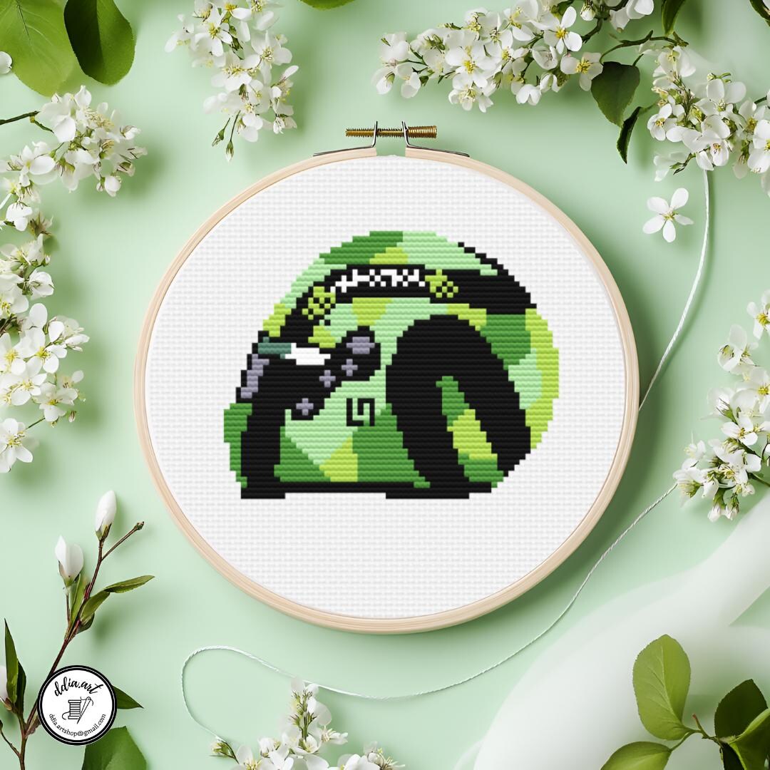 F1 Lando Norris 2025 Season Helmet - PDF Cross Stitch Pattern, Beginner ...