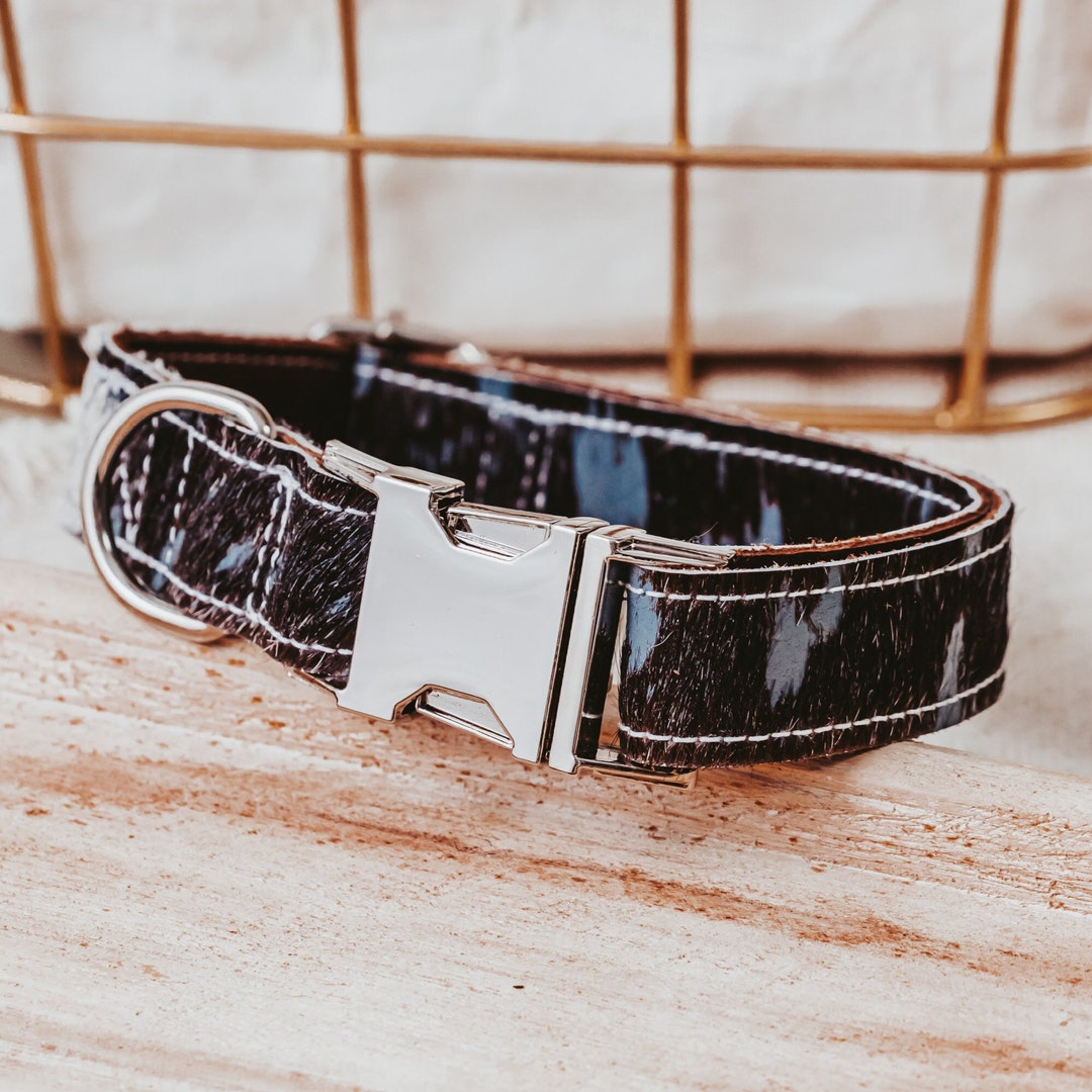 Personalized Leather Dog Collar, Western Dog Collar, Adopt a Pet ...