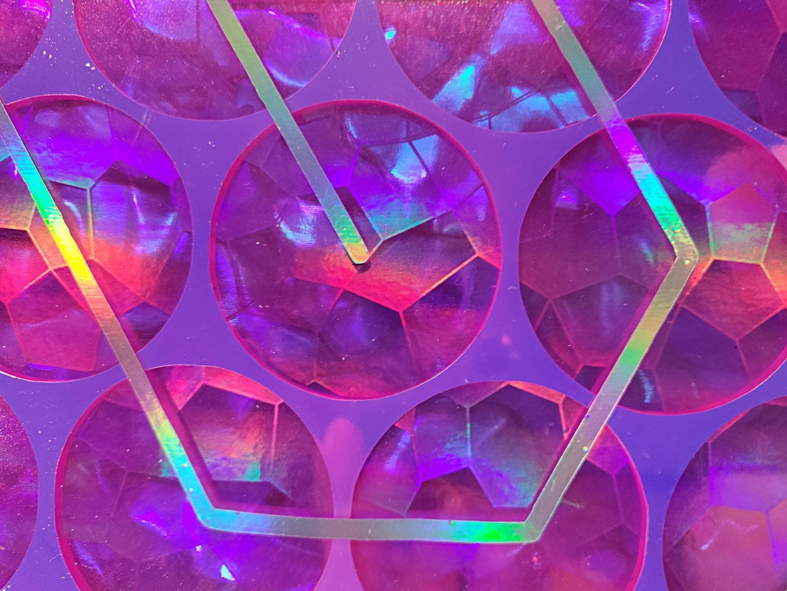 Holographic Resin Artwork: Bashar Diagram, 12"x12" Spiritual Meditation ...