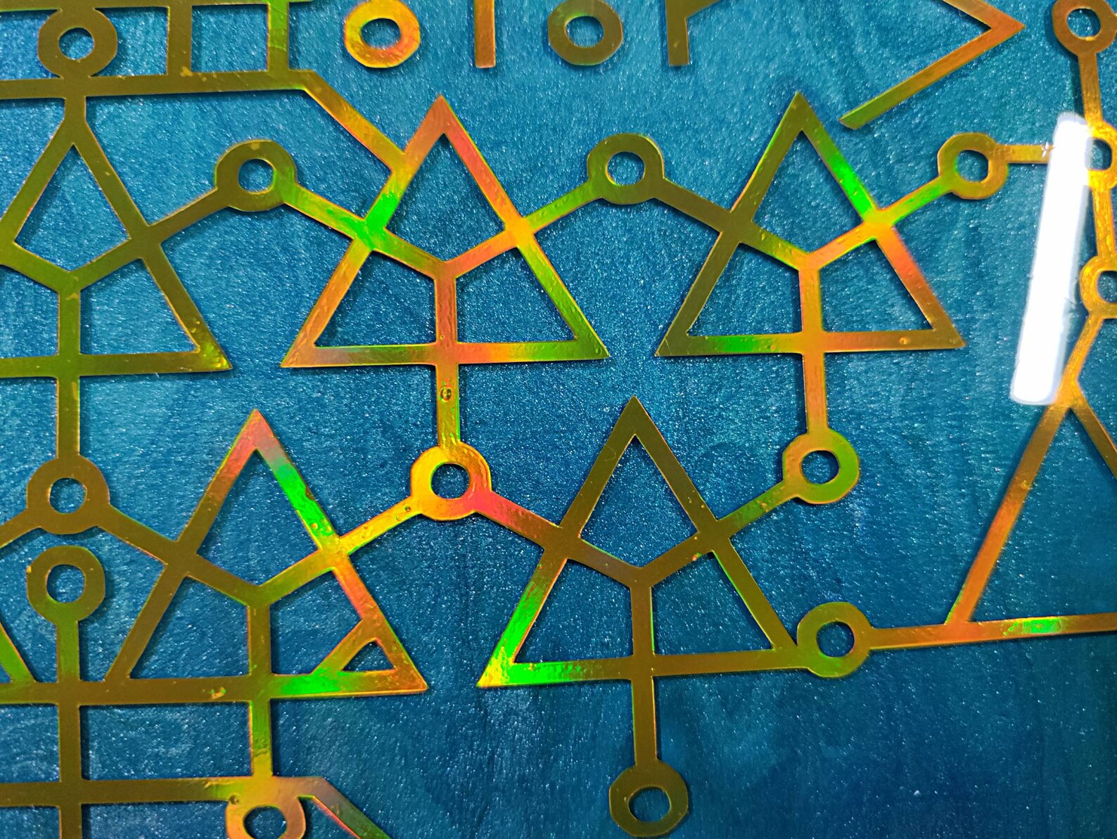 Resin Wall Art - Bashar’s Sacred Circuits Overlaid & Connected ...