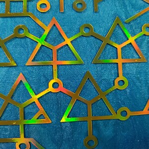 Resin Wall Art - Bashar’s Sacred Circuits Overlaid & Connected ...