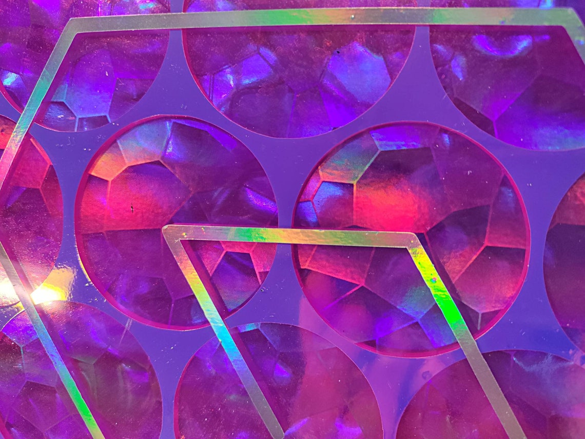 Holographic Resin Artwork: Bashar Diagram, 12"x12" Spiritual Meditation ...