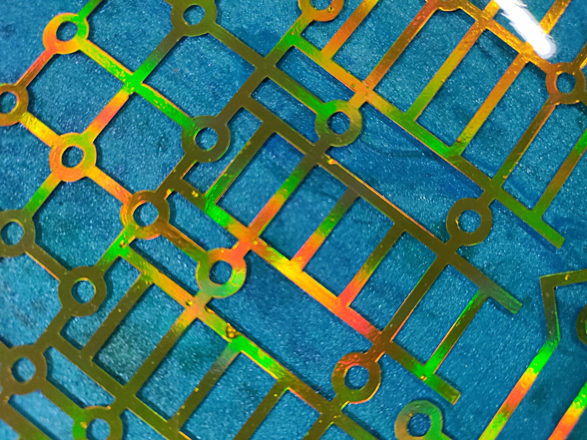 Resin Wall Art - Bashar’s Sacred Circuits Overlaid & Connected ...