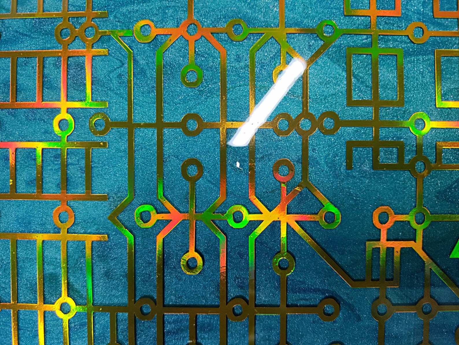 Resin Wall Art - Bashar’s Sacred Circuits Overlaid & Connected ...