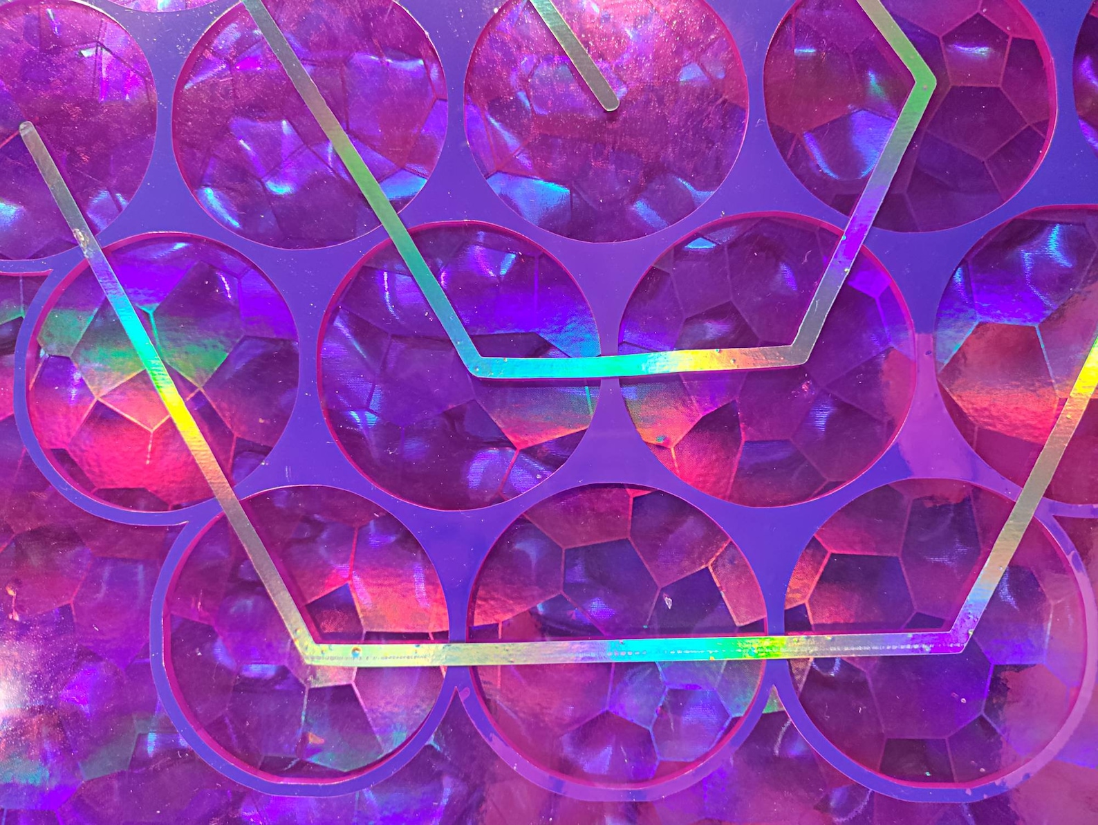 Holographic Resin Artwork: Bashar Diagram, 12"x12" Spiritual Meditation ...