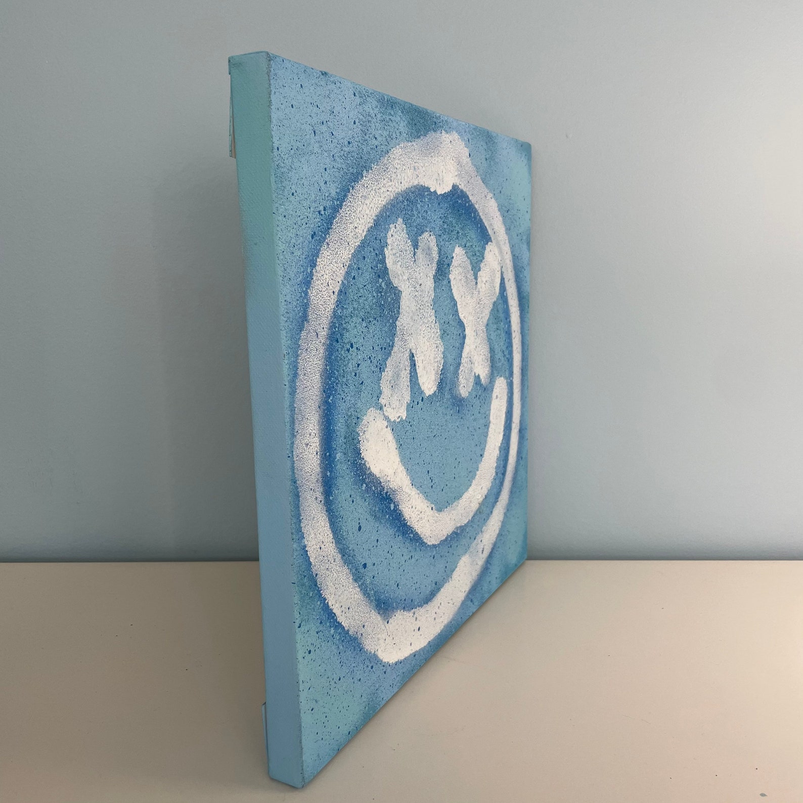 Spray Paint Smiley Face : Custom Made per Order - Etsy