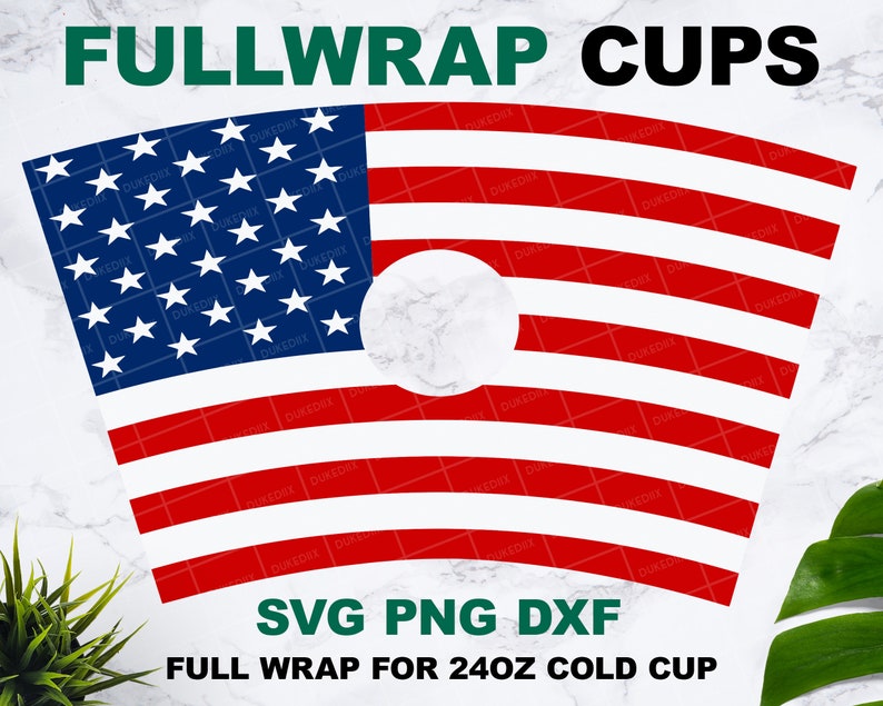 American Flag Starbucks Cup SVG Patriotic Starbucks Svg | Etsy