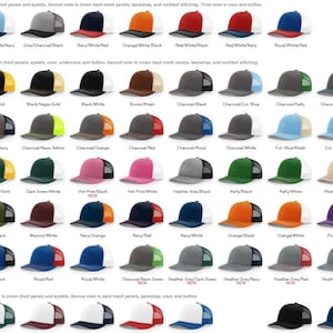 Custom Embroidered Wedding Trucker Hat: Bridal Party Gift - Etsy