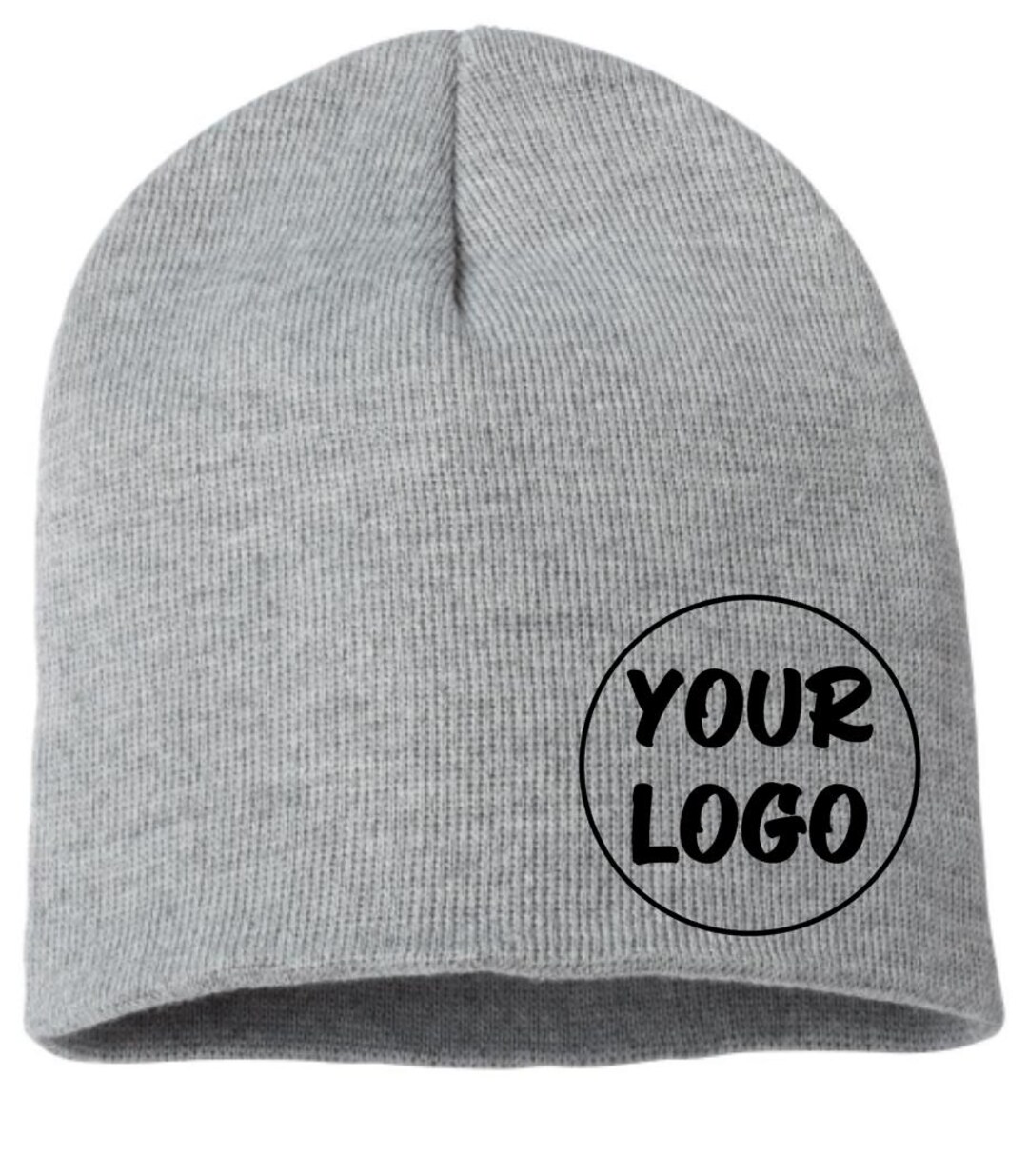Custom Logo Embroidered Beanie | Personalized Business Hats | Knit ...