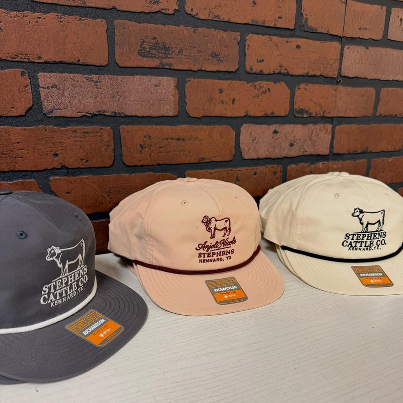 Rope Bills Custom Hats - Etsy