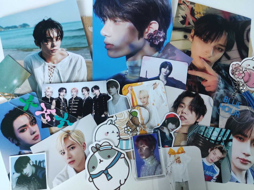 TXT Tomorrow by Together Unofficial Handmade Mystery Fan Packs, Photo's ...