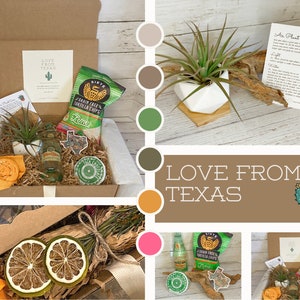 Texas Themed Gift Basket - Etsy