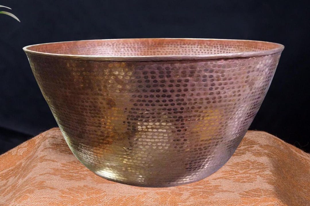 Copper Spa Bath Pedicure Bowl | Beauty Salon Foot Basin | Feet Soak ...