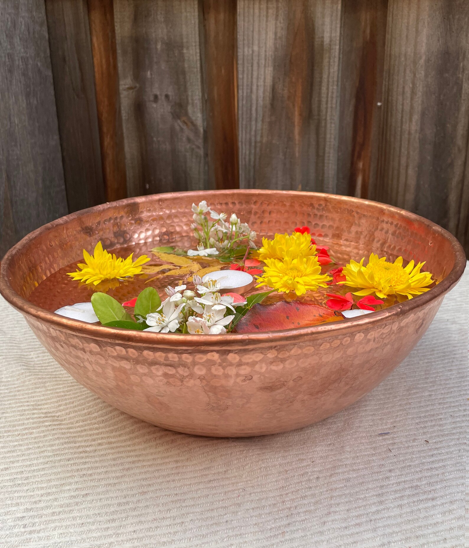 Copper Pedicure Spa Bath Bowl Foot Relaxing Bath Basin - Etsy