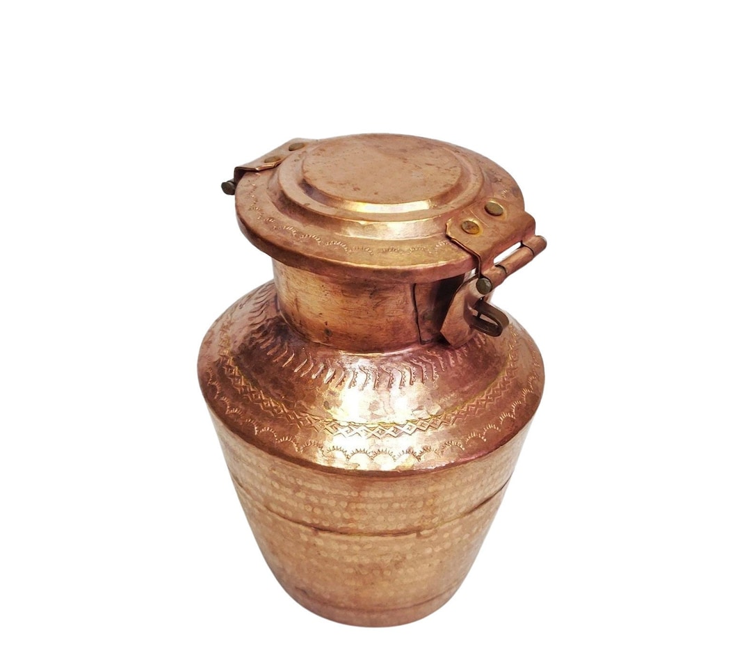 Copper Big Sized Kitchen Storage Jars & Containers | Rice, Grains and ...