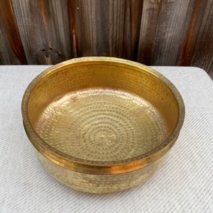 Brass Spa Bath Pedicure Bowl With Footrest | Foot Massage Warm Soaking ...