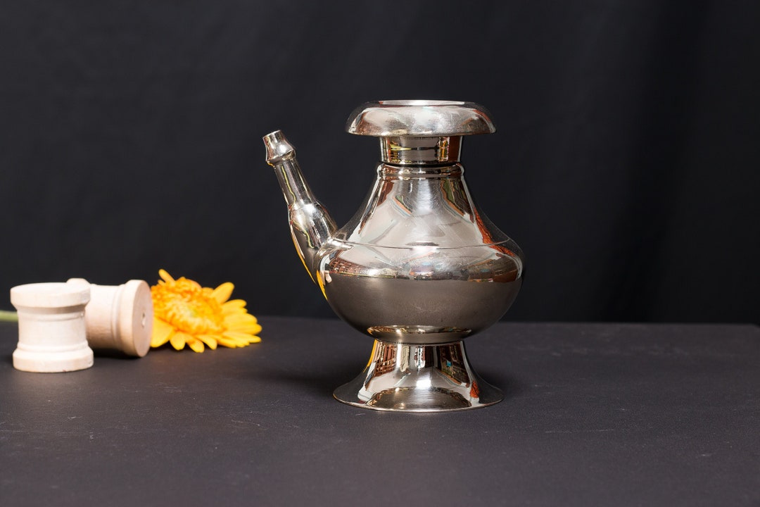 Brass Karuwa Water Storage & Drink Serving Pot Vessel Karuwas for Pooja ...