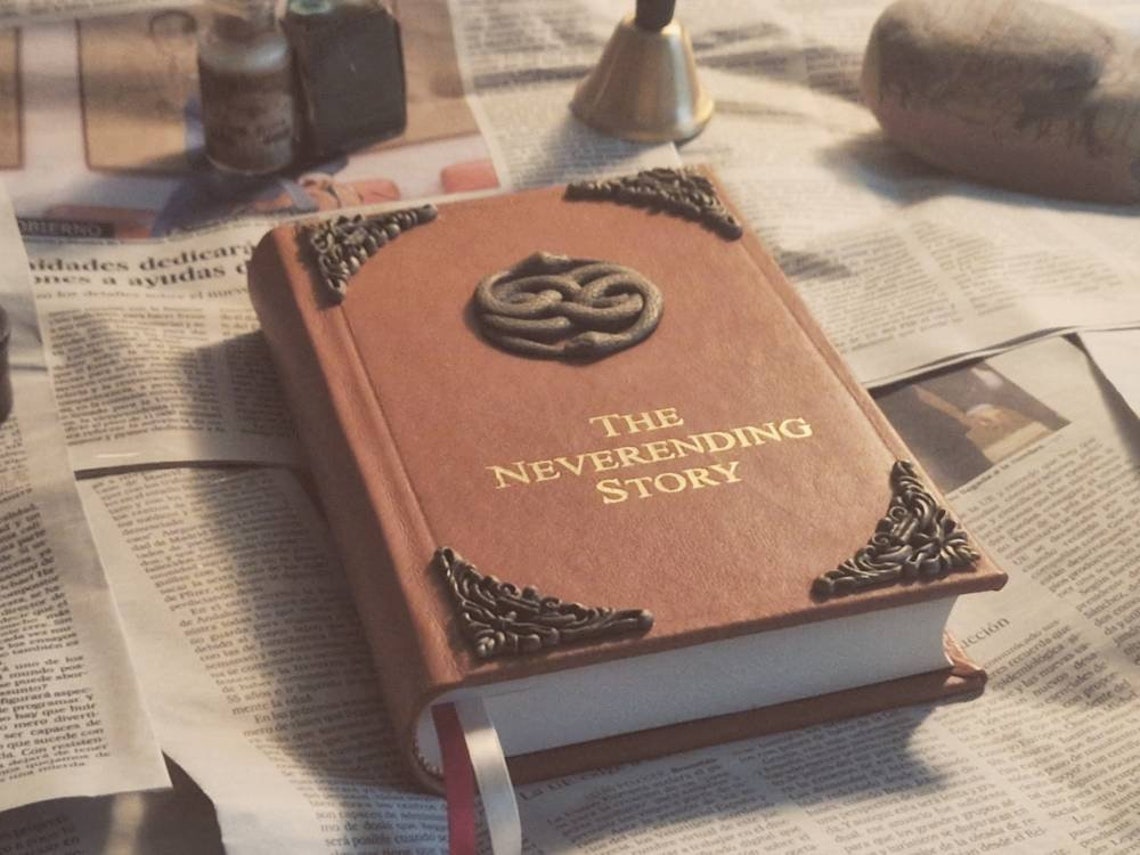 The Neverending Story Book Replica Prop - Etsy México
