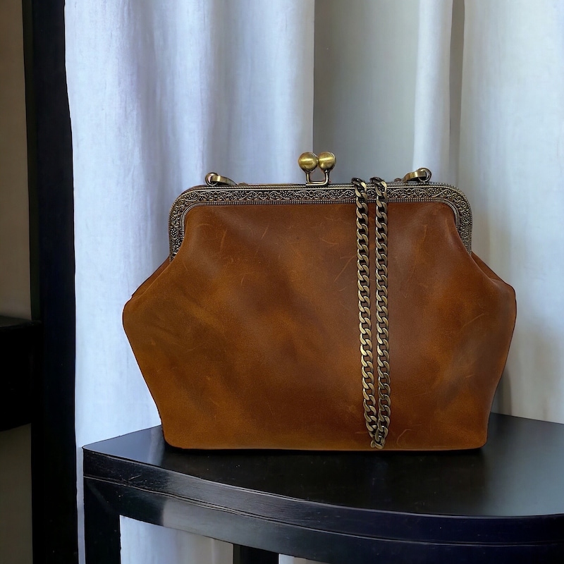 Kiss Lock Handbags - Etsy