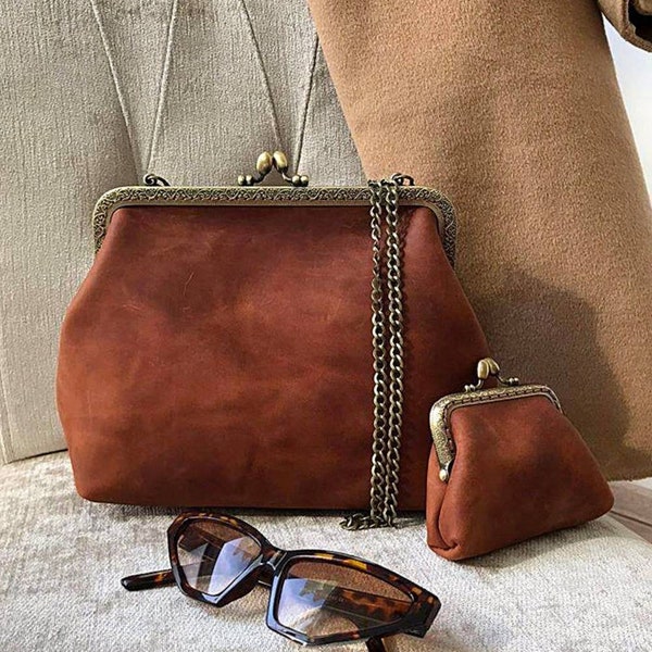 Kiss Lock Shoulder Bag Pattern - Etsy