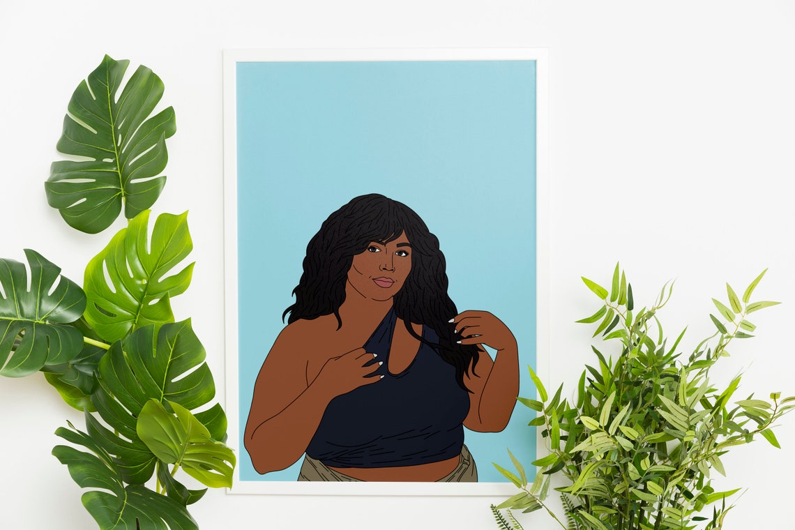 Lizzo Art Print Digital Download - Etsy