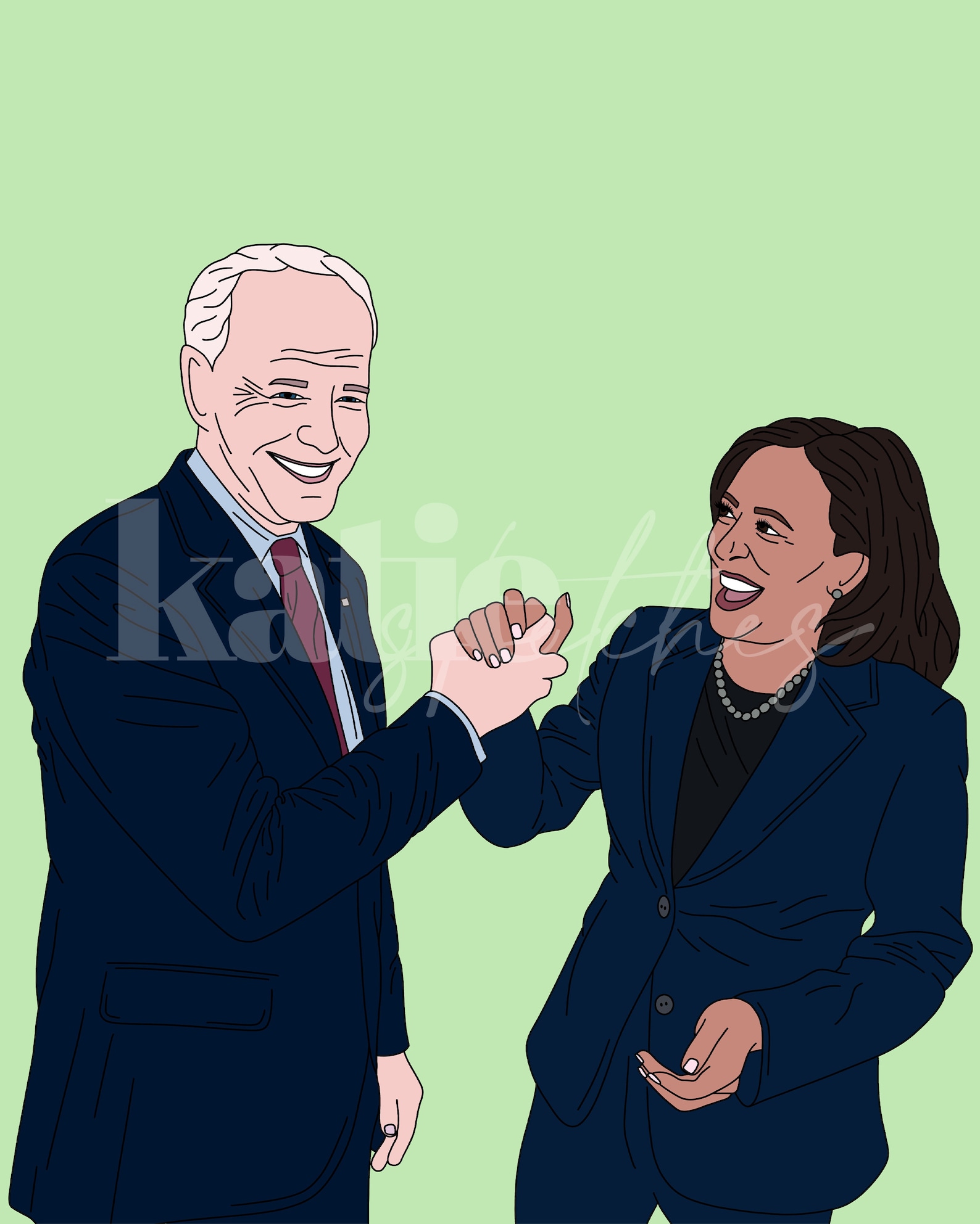 Joe Biden Kamala Harris Art Print Digital Download - Etsy