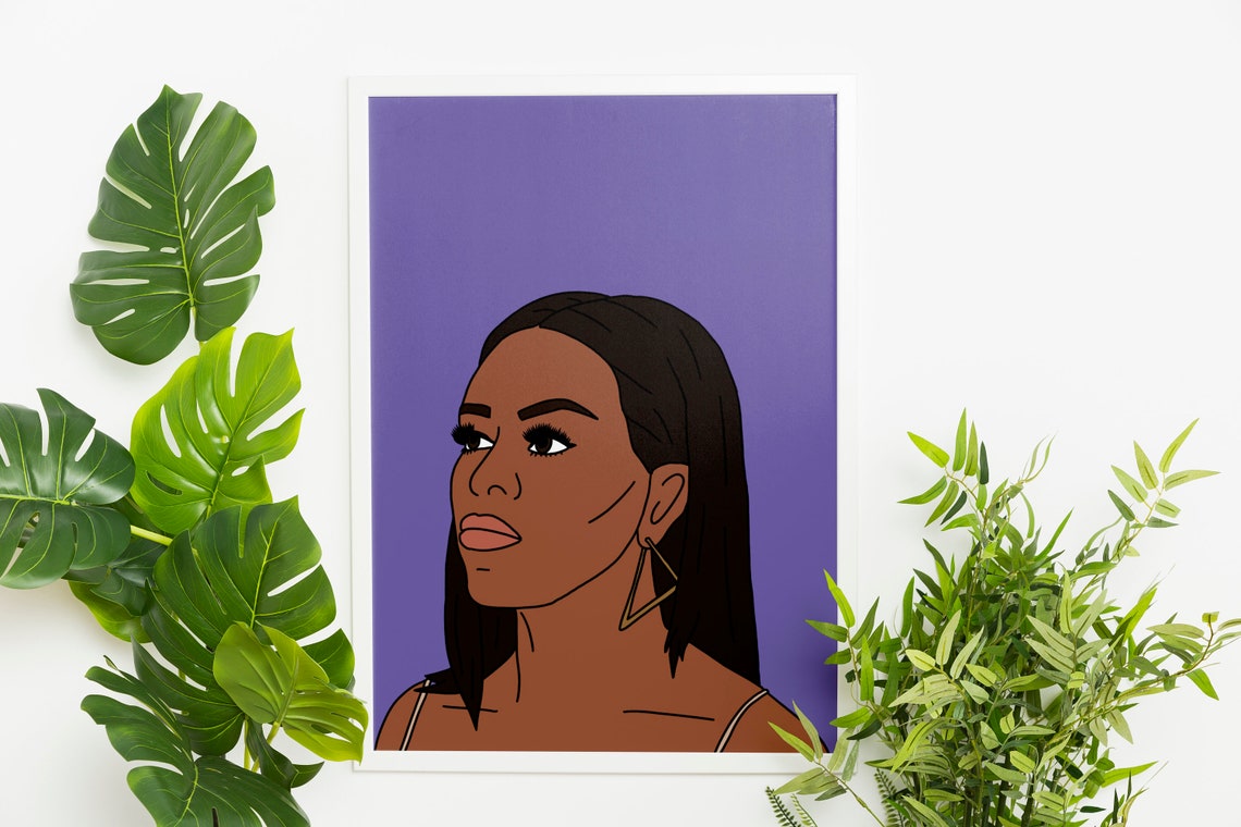 Michelle Obama Art Print Digital Download - Etsy