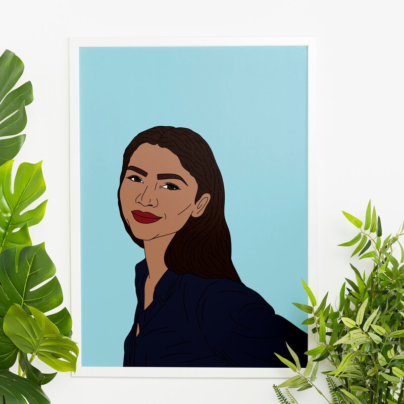 Zendaya Poster - Etsy