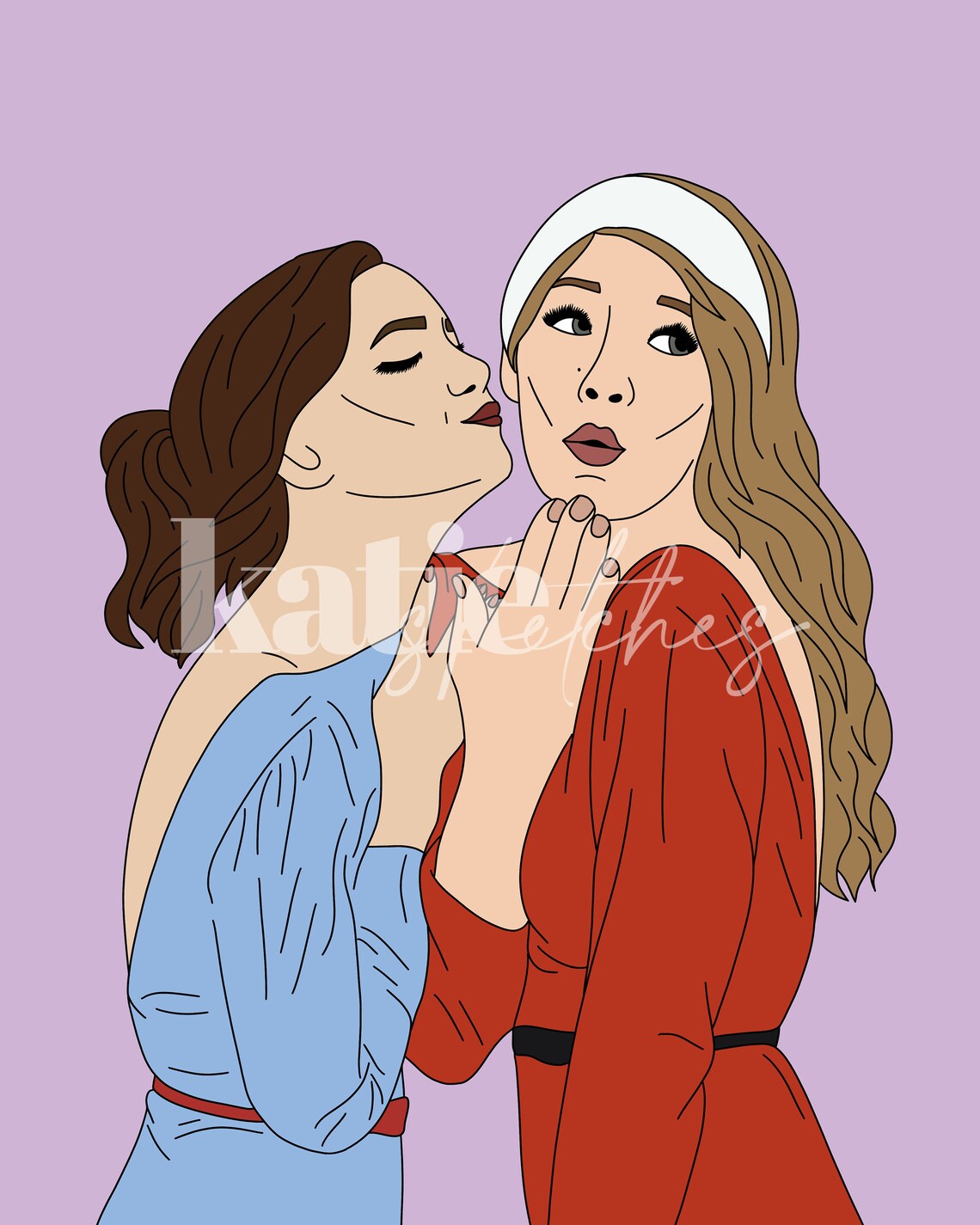 Gossip Girl Art Print - Digital Download - Etsy UK