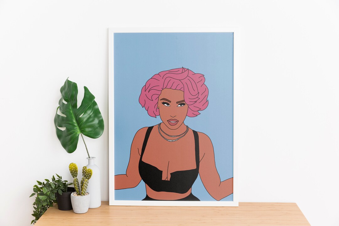 Nicki Minaj Art Print - Digital Download - Etsy